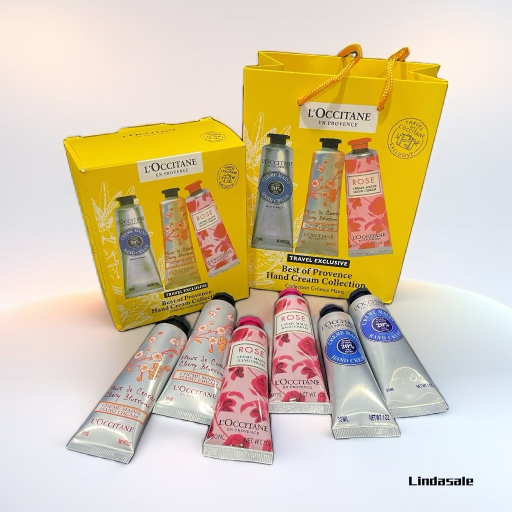 L'Occitane Hand Cream Travel Exclusive Gift Box 30mlx6 | Shopee Malaysia