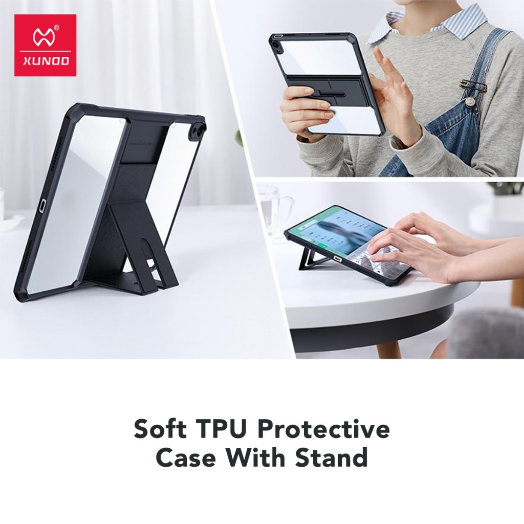 XUNDD Beatle Stand Tablet Case for iPad Pro 13/11/10th 10.9/A16/Pro 12 ...