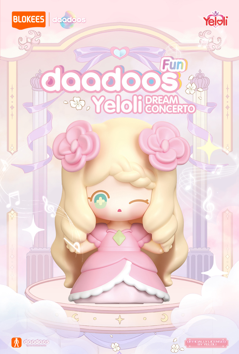 [New] BLOKEES Yeloli Dadoos FUN Collection Blind Box Figures Dream ...