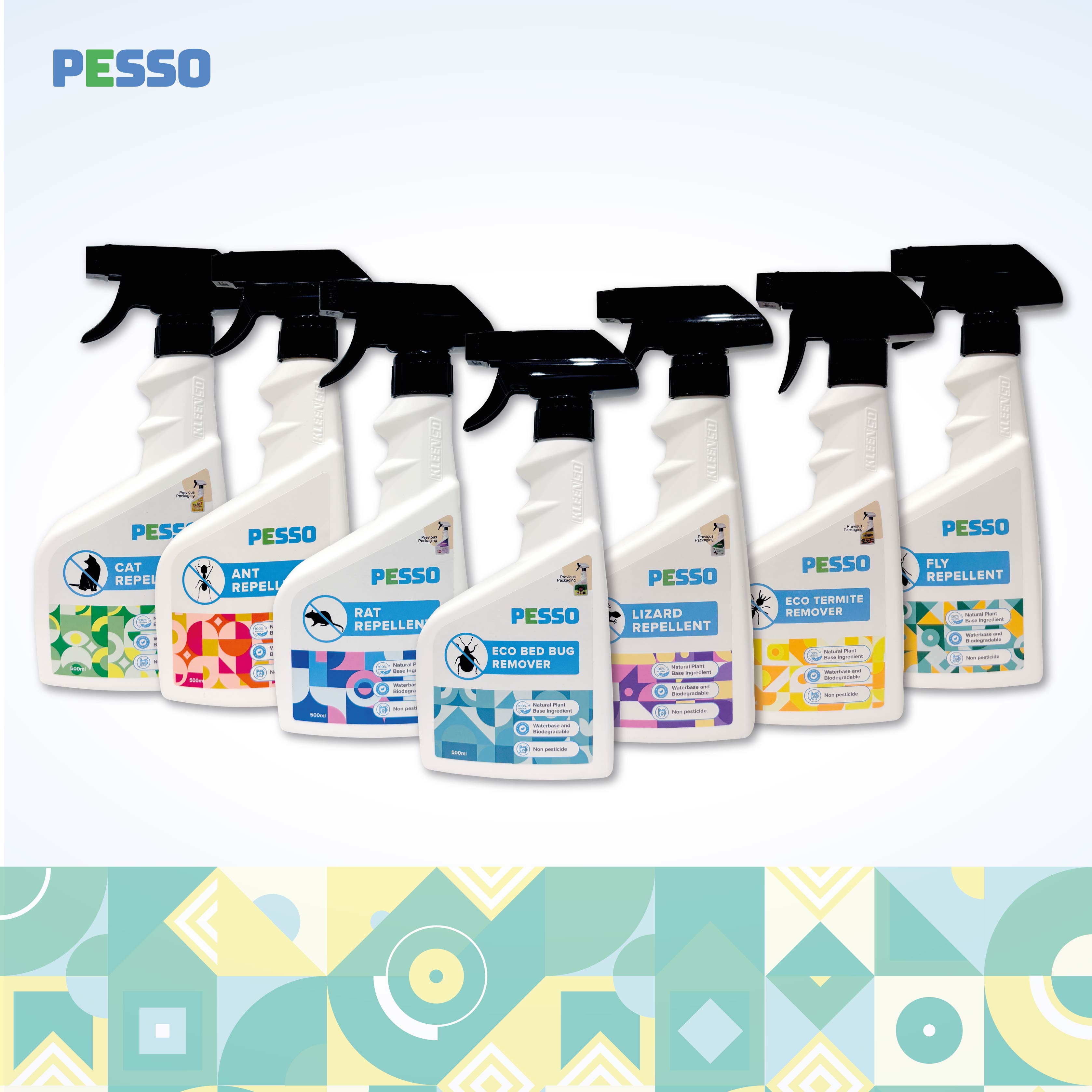 KLEENSO Pesso Eco Cat Repellent Liquid Spray 500ML Penghalau Halau ...