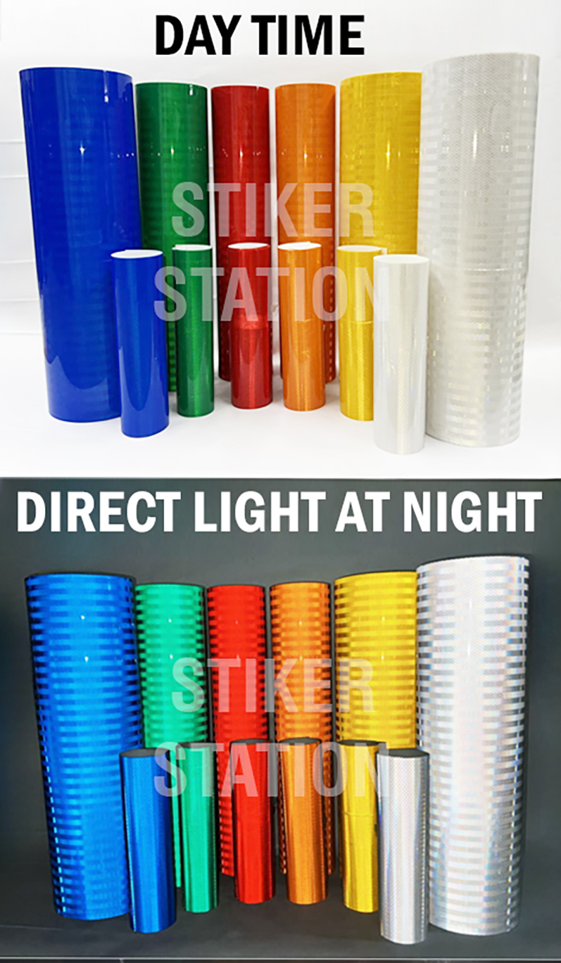 3M HIP STICKER - (High Intensity Grade Prismatic Reflective Sticker ...