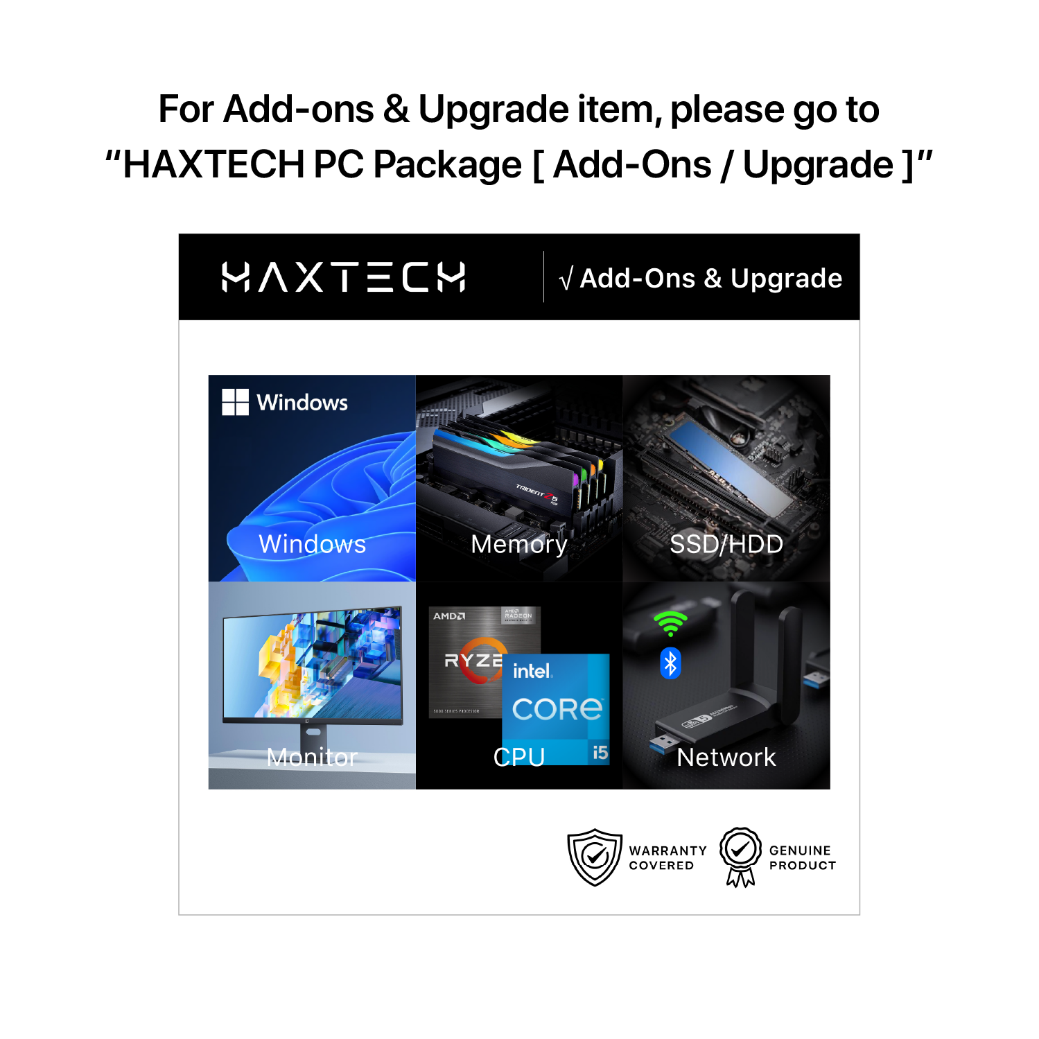 INTEL GAMING PC PACKAGE | Intel i5-12400F / i5-14400F with GeForce RTX ...