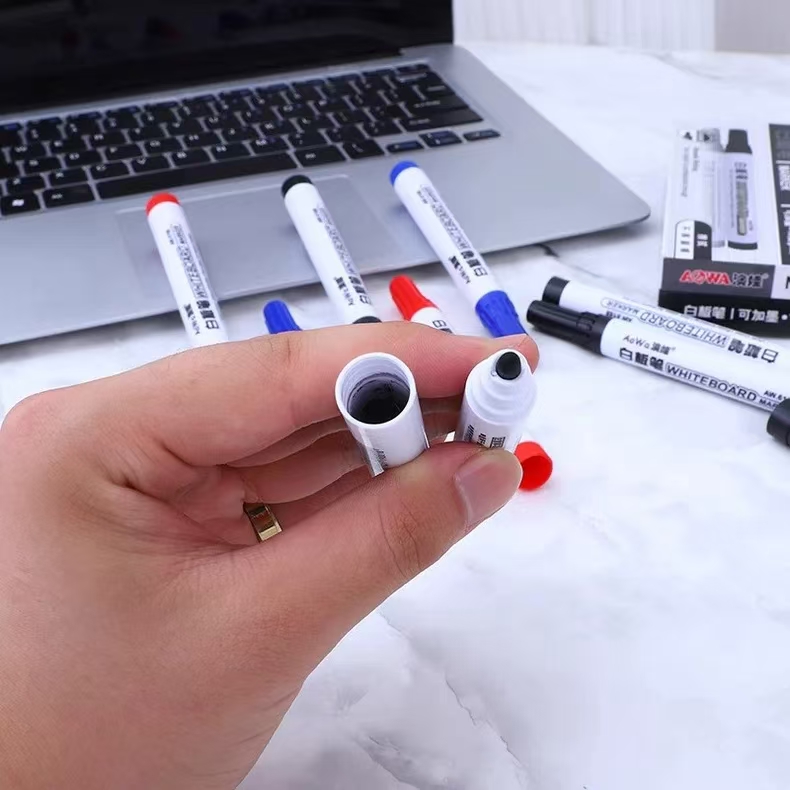 50 PCS Whiteboard Marker Pen/penanda papan putih/Tulis maker pen ...