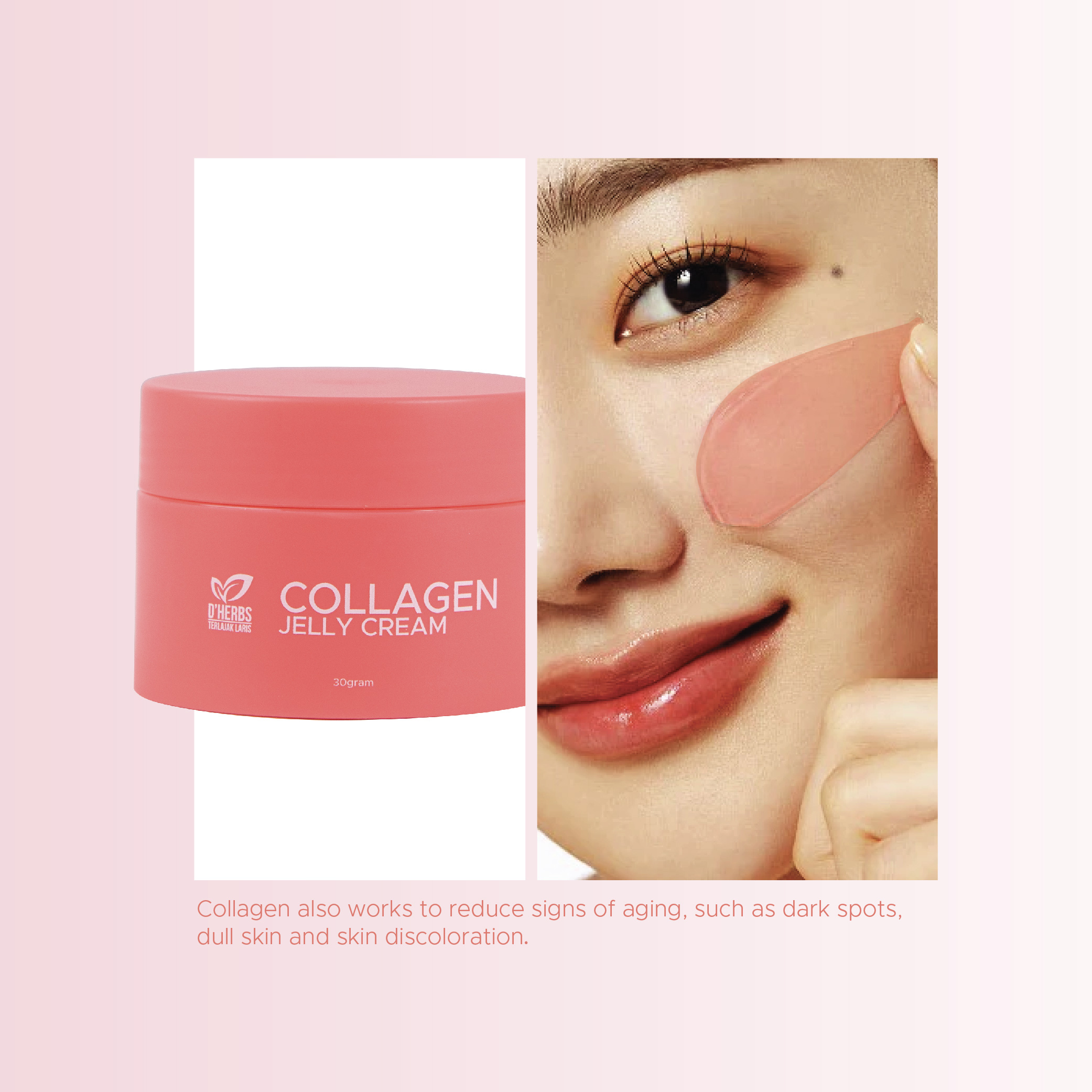 DHERBS COLLAGEN JELLY CREAM | Shopee Malaysia