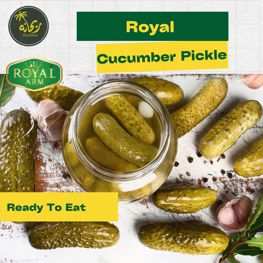 Cucumber Pickle / Royal Arm Cucumber Pickle / 680gm Net Weight / Whole ...