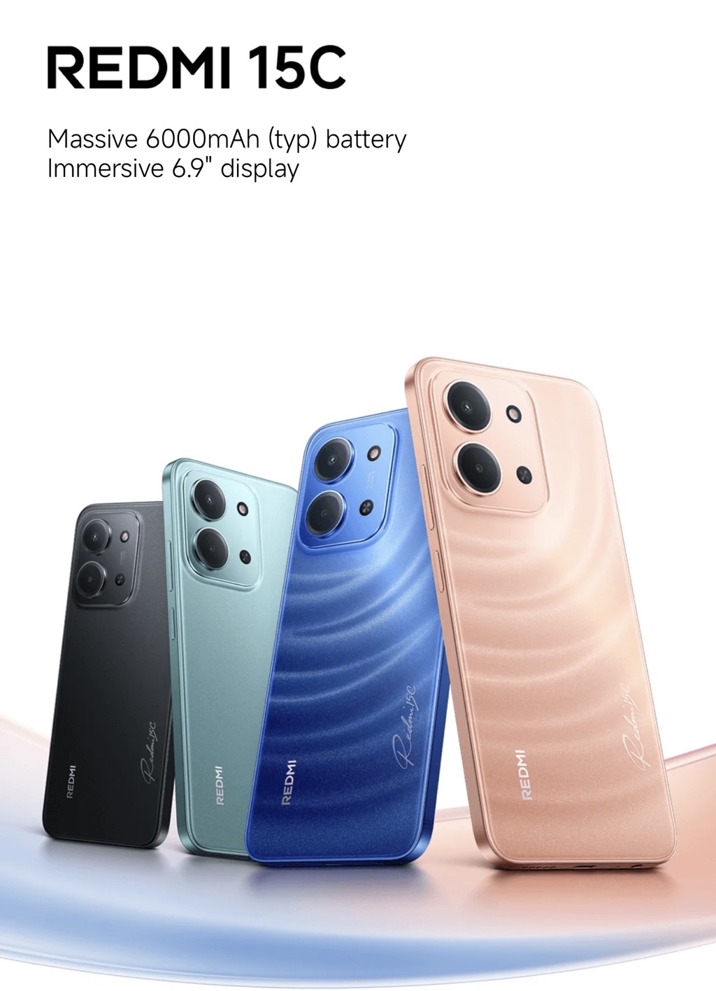 Redmi 15C 8GB+256GB | 6GB+128GB | Immersive 6.9" Display | 50MP AI ...