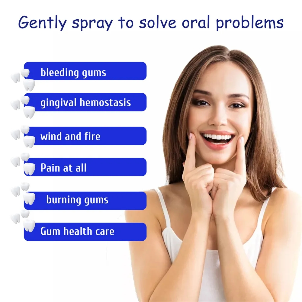 Tattielove Toothache Spray kit gigi kit peleasan bengkak Gum Spray ...