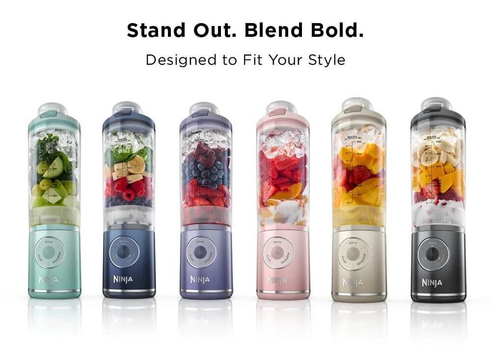 Ninja BC-251SMMT Blast Max Portable Blender Mint | Shopee Malaysia