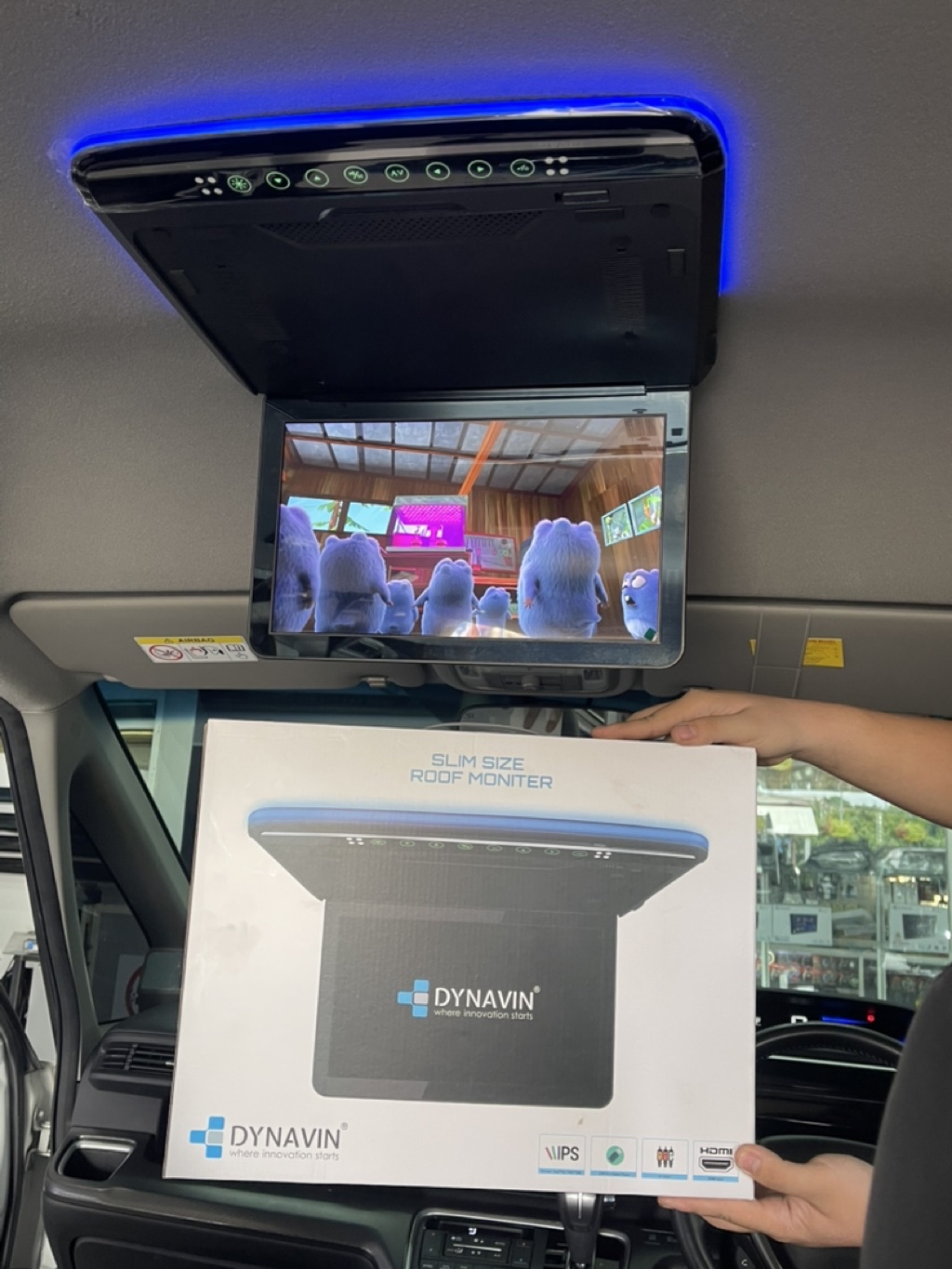 DYNAVIN UNIVERSAL ROOF MONITOR 11.6 / 13.3 / 15.6 INCH HIGH RESOLUTION ...