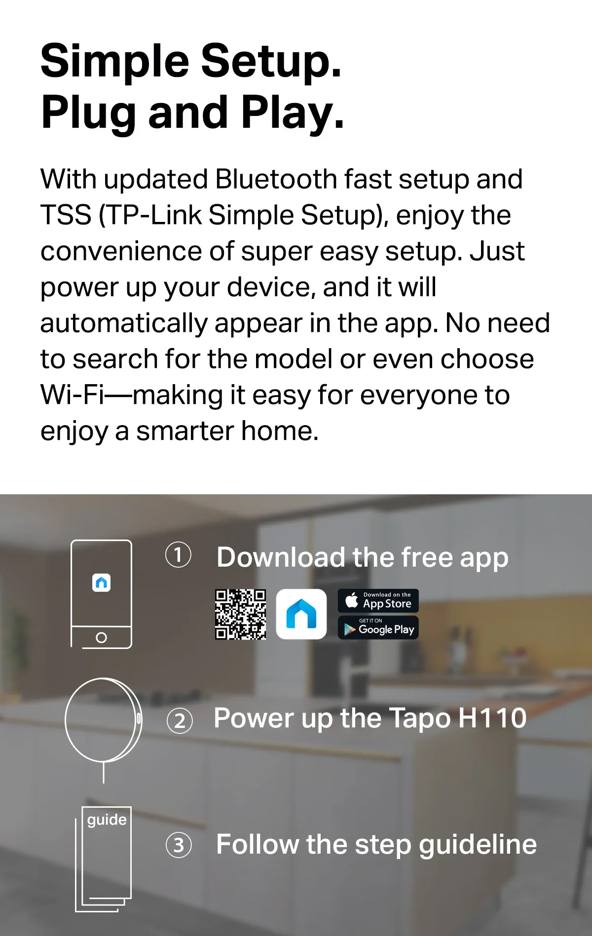 TP-Link (TAPO H110) Smart IR & IoT Hub, All-In-One Infrared Remote ...