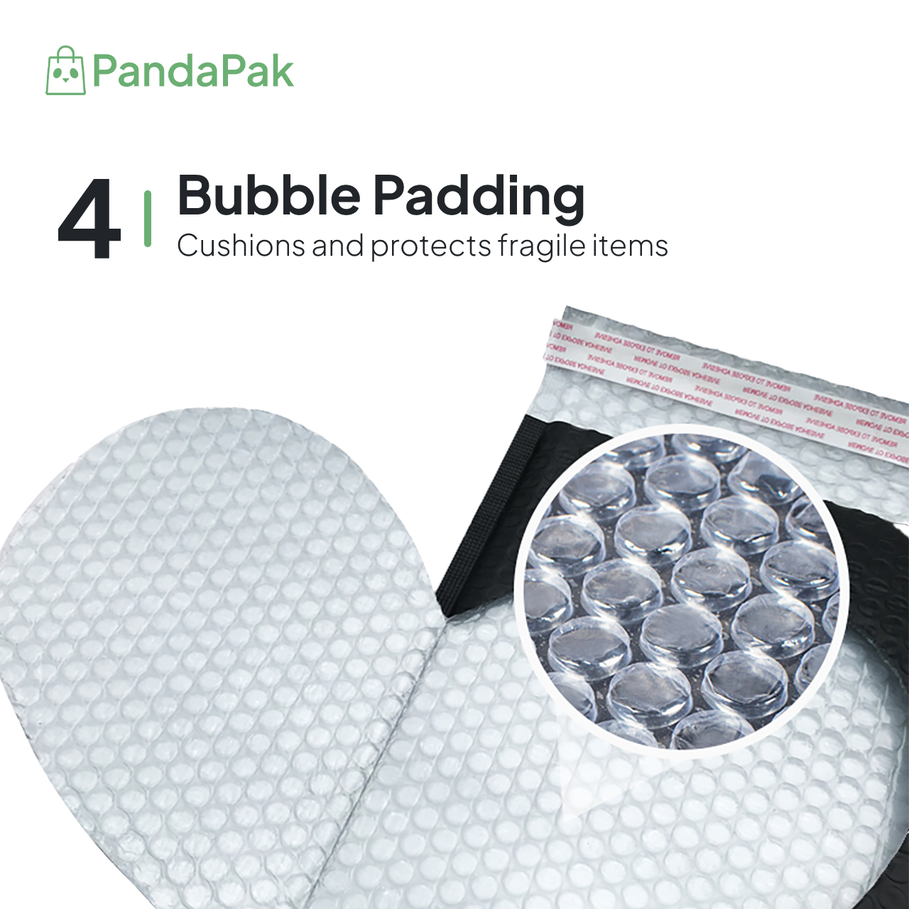 50pcs Shipping Bag Padded Mailer Bubble Envelope Sampul Gelembung Warna ...