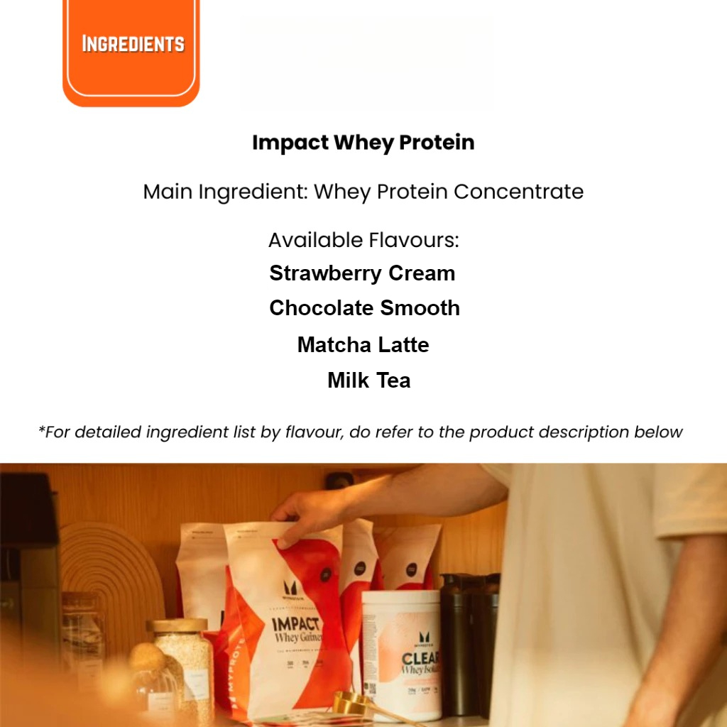 [Ready Stock] MyProtein Impact Whey Protein 1kg – Matcha Latte ...