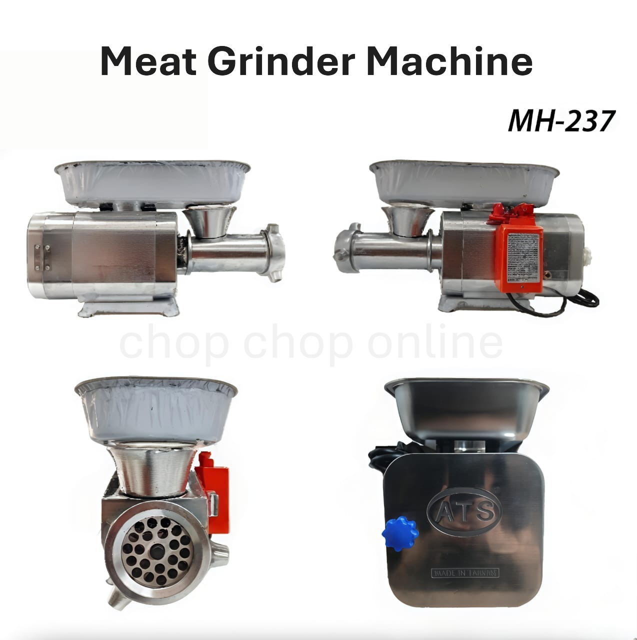 Meat Grinder Machine MH-237 | Mesin Kisar Daging | Stainless Steel | 0 ...