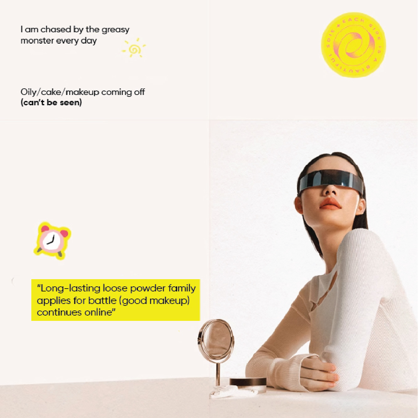 [THCO] KATO-KATO Refresh Makeup Setting Powder Oil Control Loose Powder ...