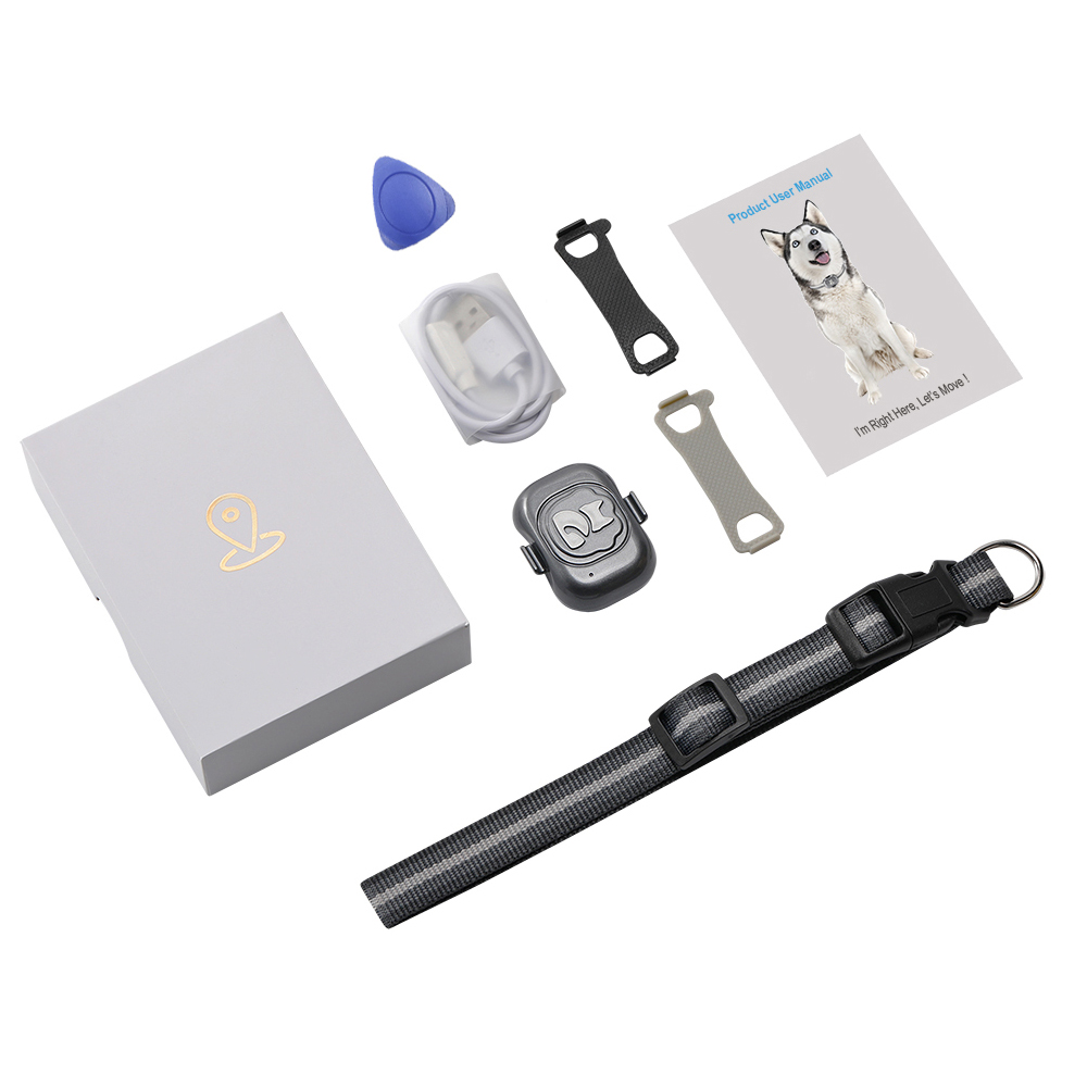 Smart Pet Cat Dog Colla tag GPS Locator Pet Positioning Tag Tracker ...