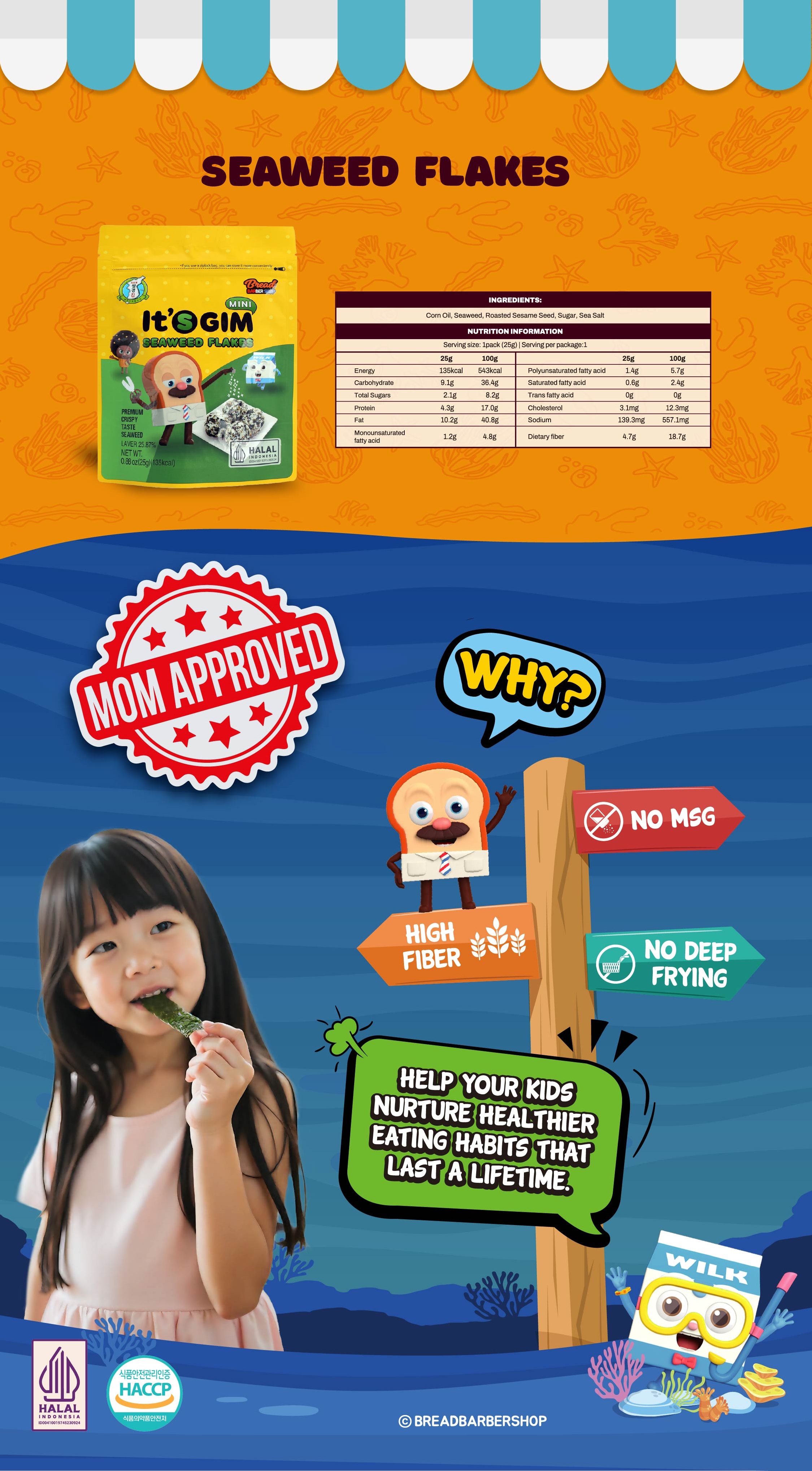 [Exp: Nov 2026] [HALAL] IT'S GIM MINI SEAWEED / Premium Crispy Seaweed ...