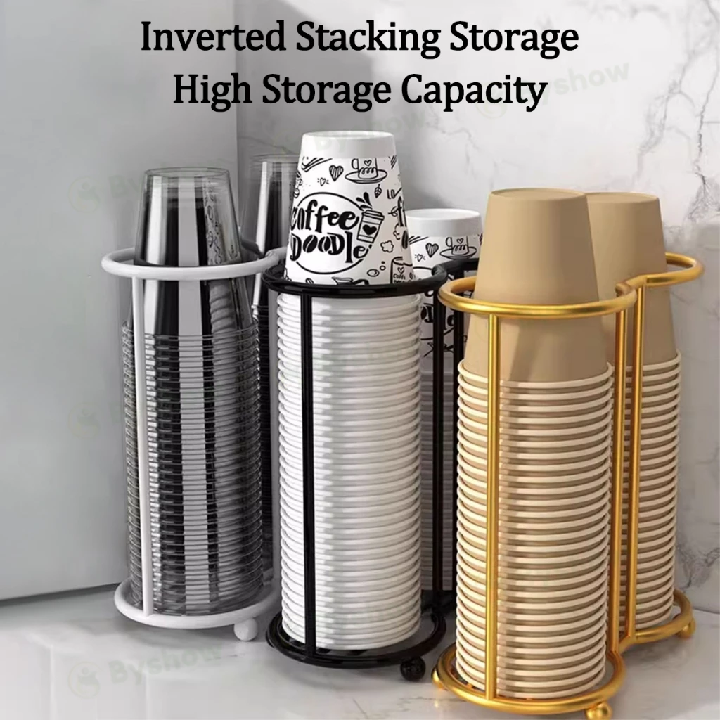 Kitchen Paper Cup Holder Home Disposable Paper Cup Rack Cups Water ...