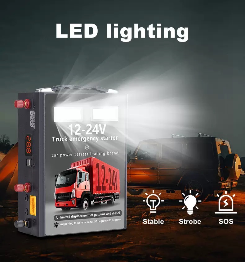 (HEAVY DUTY)SPEEDWOLF Heavy Duty 24V Diesel Lorry Jump Starter Car ...