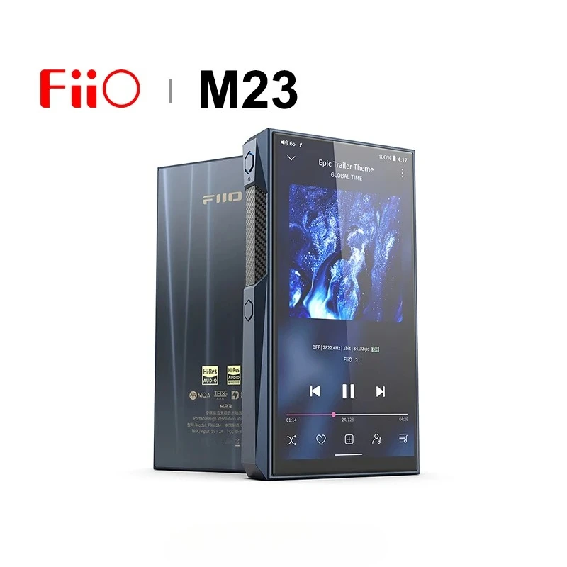 FiiO M23 Hi-Res HIFI Portable Music MP3 Player Android10 Bluetooth 5.0 ...