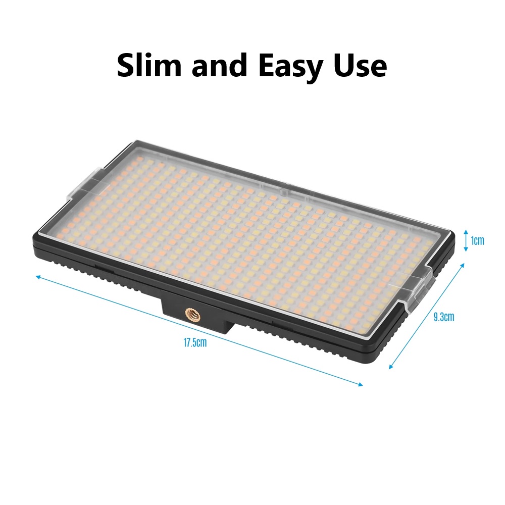 LED-416 LED 416 Bi Color LED Panel Light Slim and Portable Use for ...