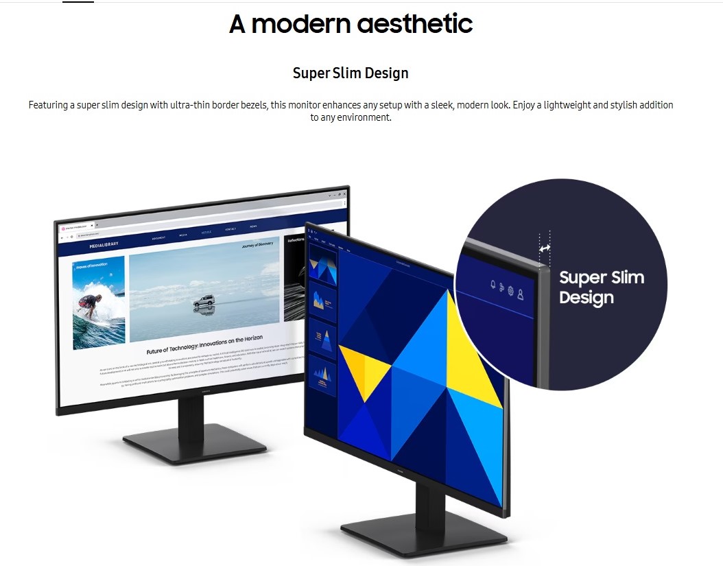 Samsung 27" S27C310EAE 75Hz / 27" S27D300GAE 100Hz 5ms IPS Essential ...
