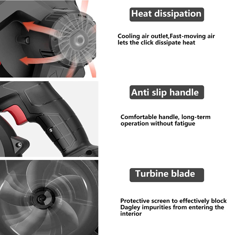 Portable One Hand Engine Leaf Blower Electric Hand Air Blower Powerful ...