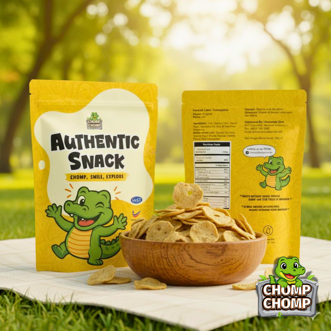 Chomp Chomp Keropok Lekor Terengganu (80G) | Crackers | Ikan | Travel ...