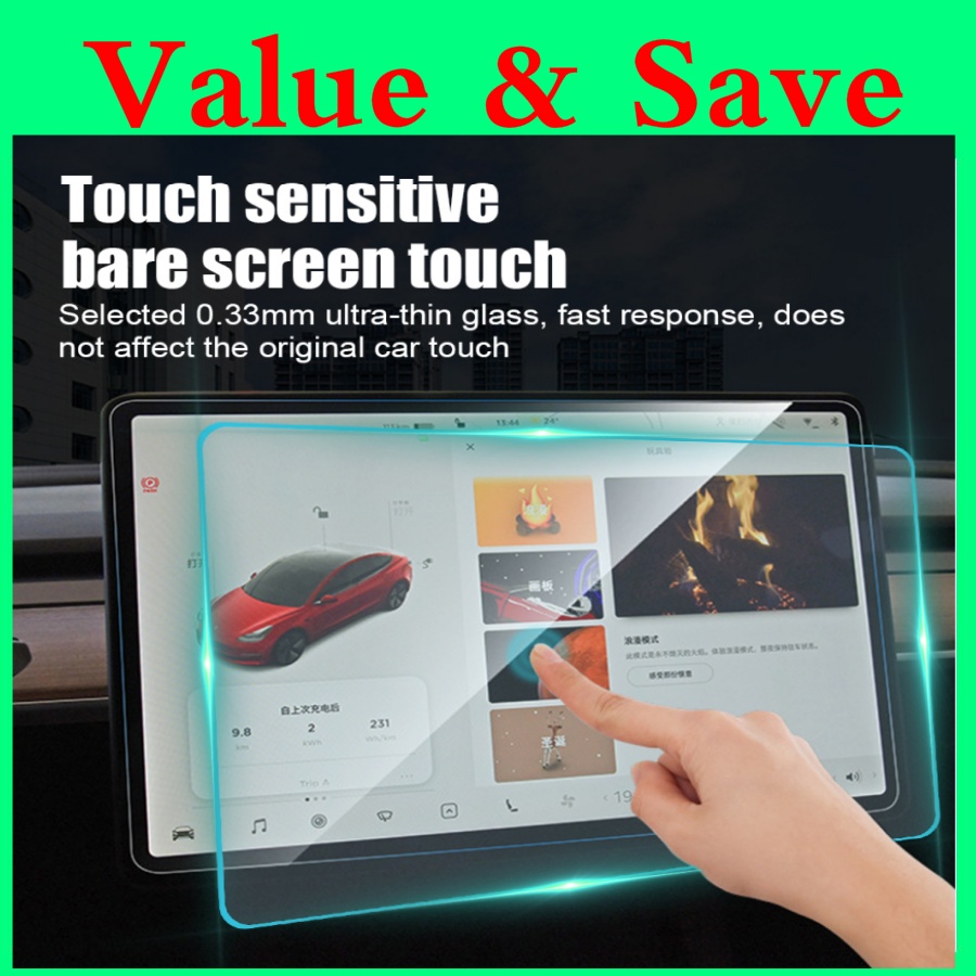 Proton X50 FL 2025 Infotainment Head Unit Screen Tempered Glass Screen ...