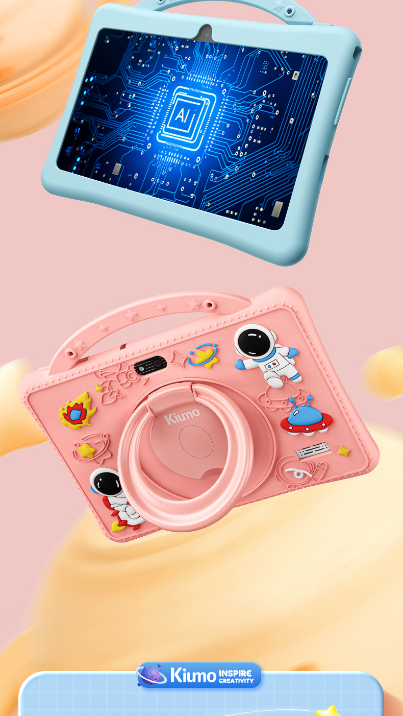 Kiumo Learning Tablet Android Tablet For Kids Education 7 inch Tablet Budak Android Tablet ...