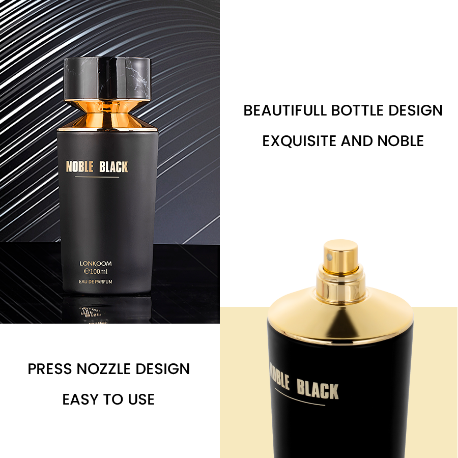 LONKOOM Original Noble Black Perfume 100ml EDP tahan Lama parfum Minyak ...