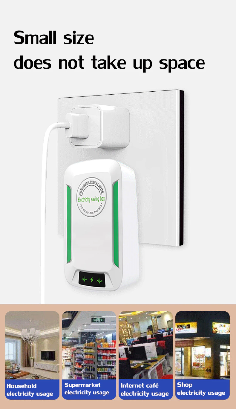 SAVE POWER 80% Electricity saving box 28KW MALAYSIA Plug Electric saver ...