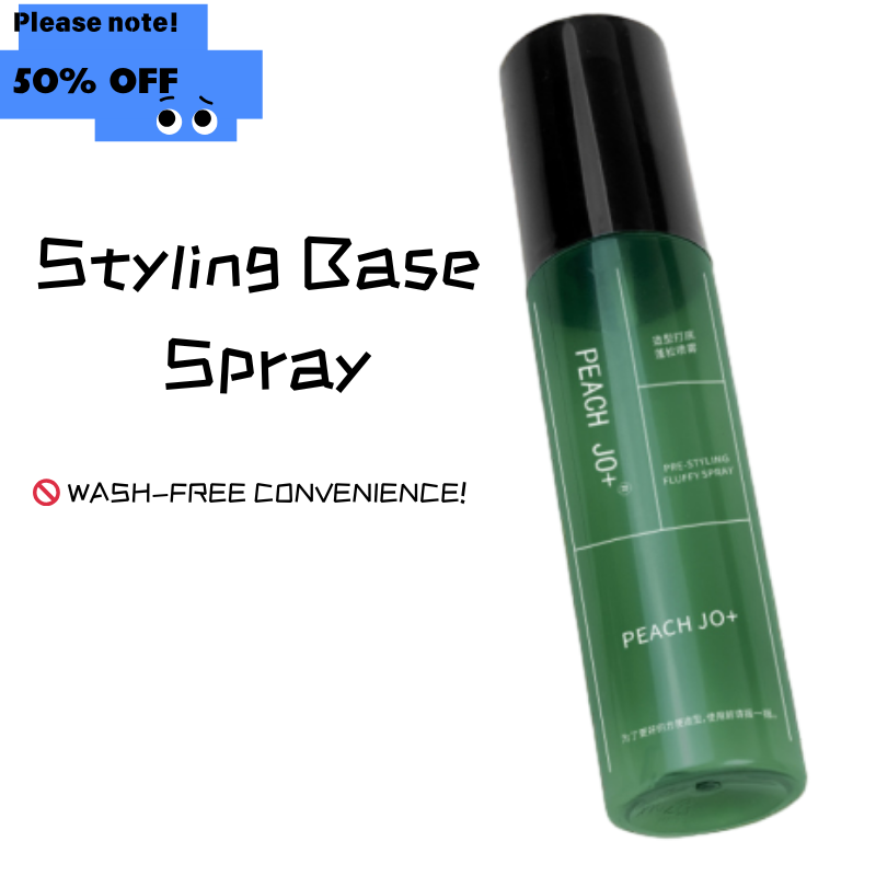 All-in-One Fluffy Hair Spray Styling Foundation Styling Base Volume ...
