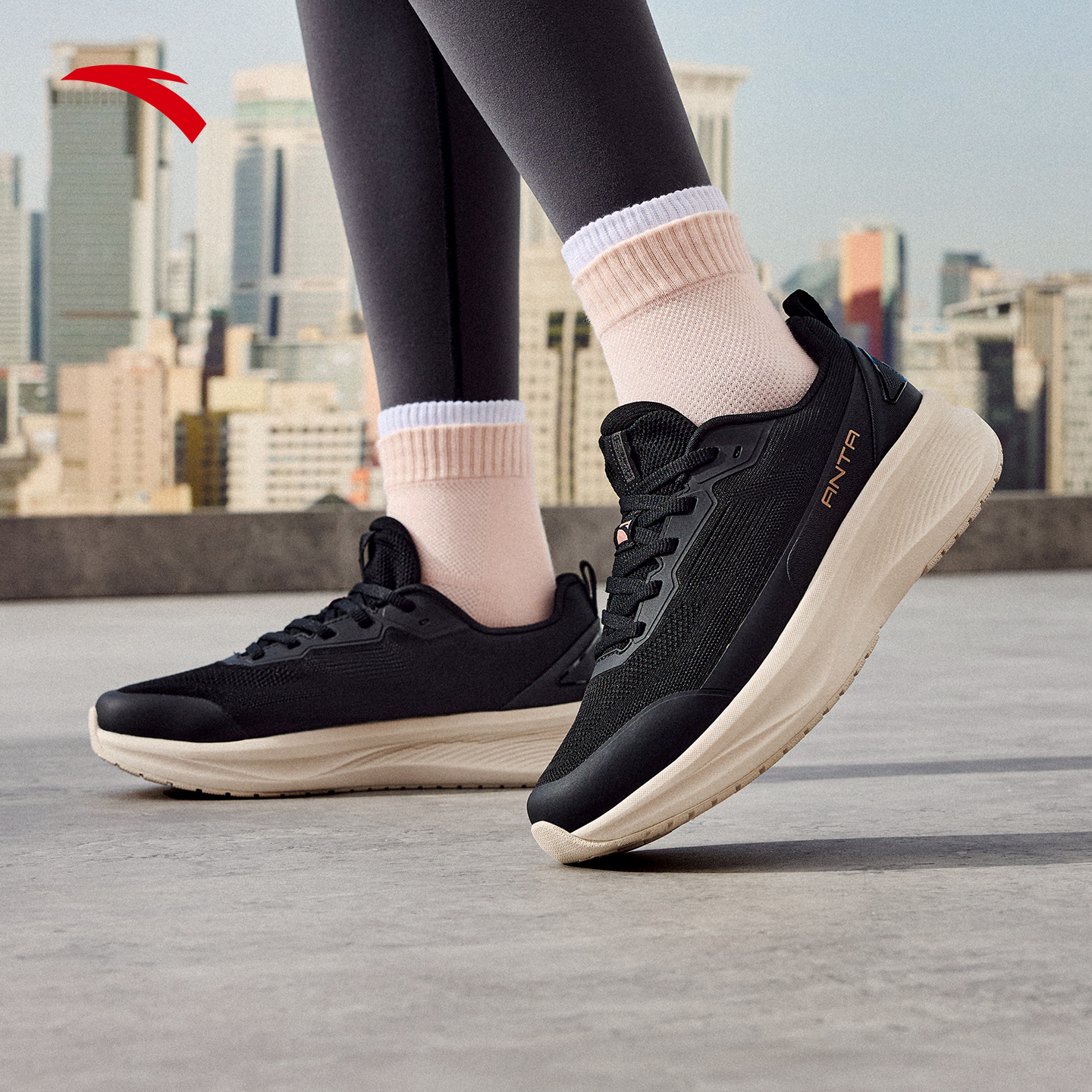 ANTA Women EBUFFER 13 Cross Training Shoes 1225D7718-1 -Black (Kasut ...