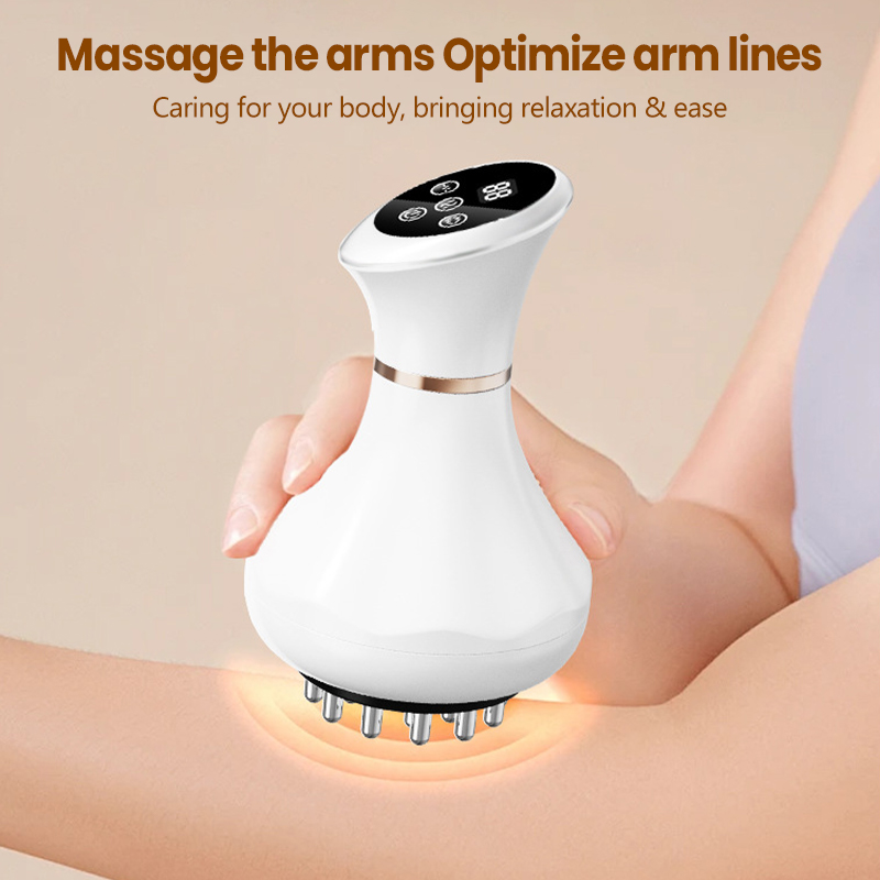 Electric Body Massager Meridian Brush Abdomen Stomach Shoulder Neck ...