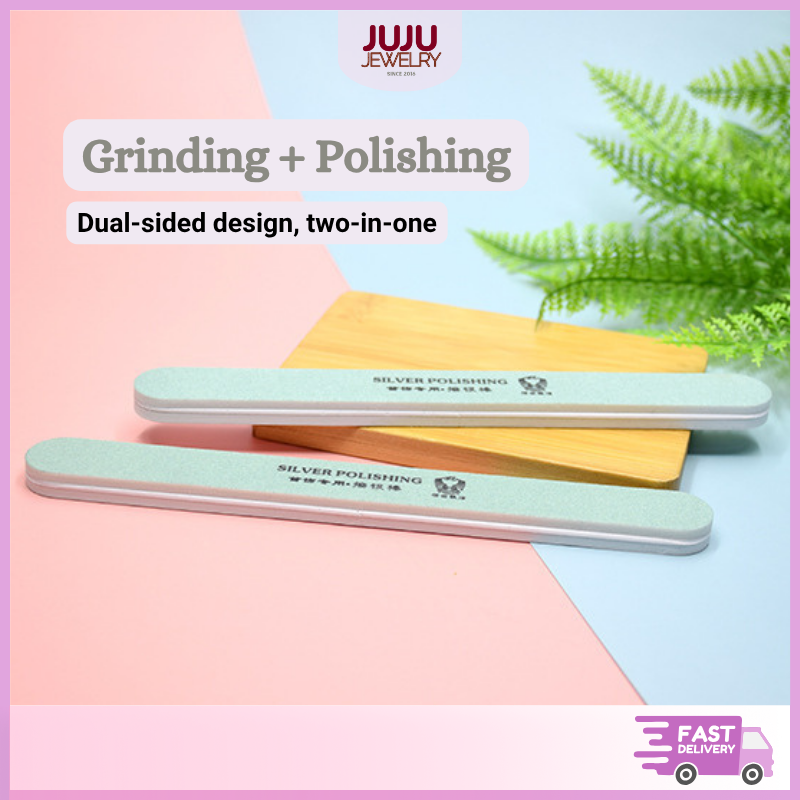 JuJu Silver Polishing Stick Dual-Sided Cleaner Silver Polishing Stick ...