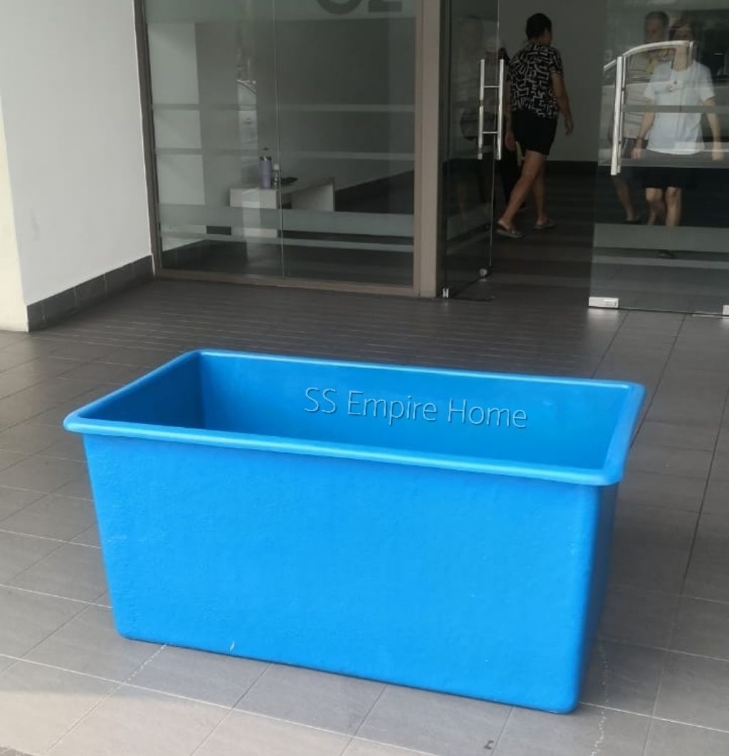 NEX 3 x2x2 Fiberglass Fish Tank Fibre Water Pond Aquarium Heavy Duty ...
