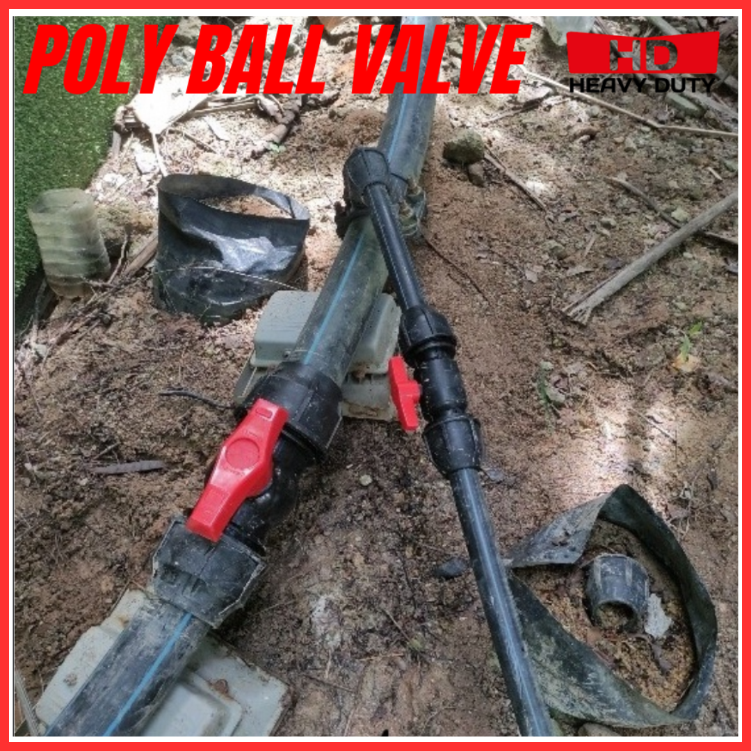 HDPE Poly PP Compact Heavy Duty Poly Ball Valve Compression Ball Valve ...