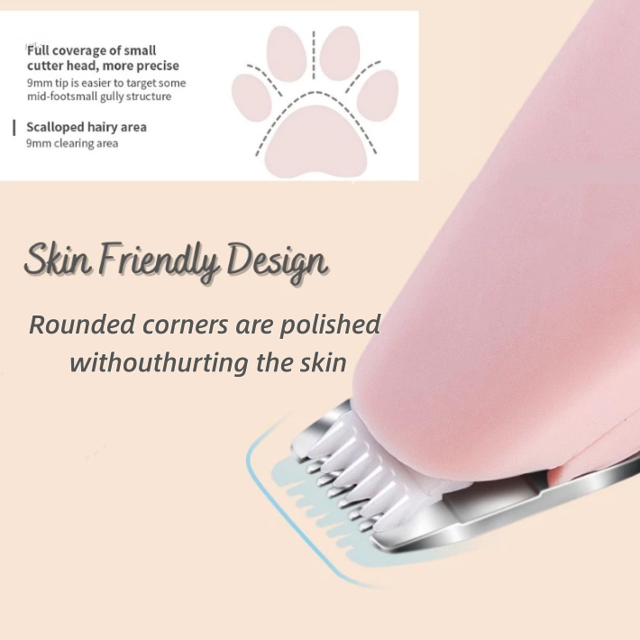 Pet Nail and Hair Trimmer, Cat and Dog Grooming Tools, Electric Hair ...