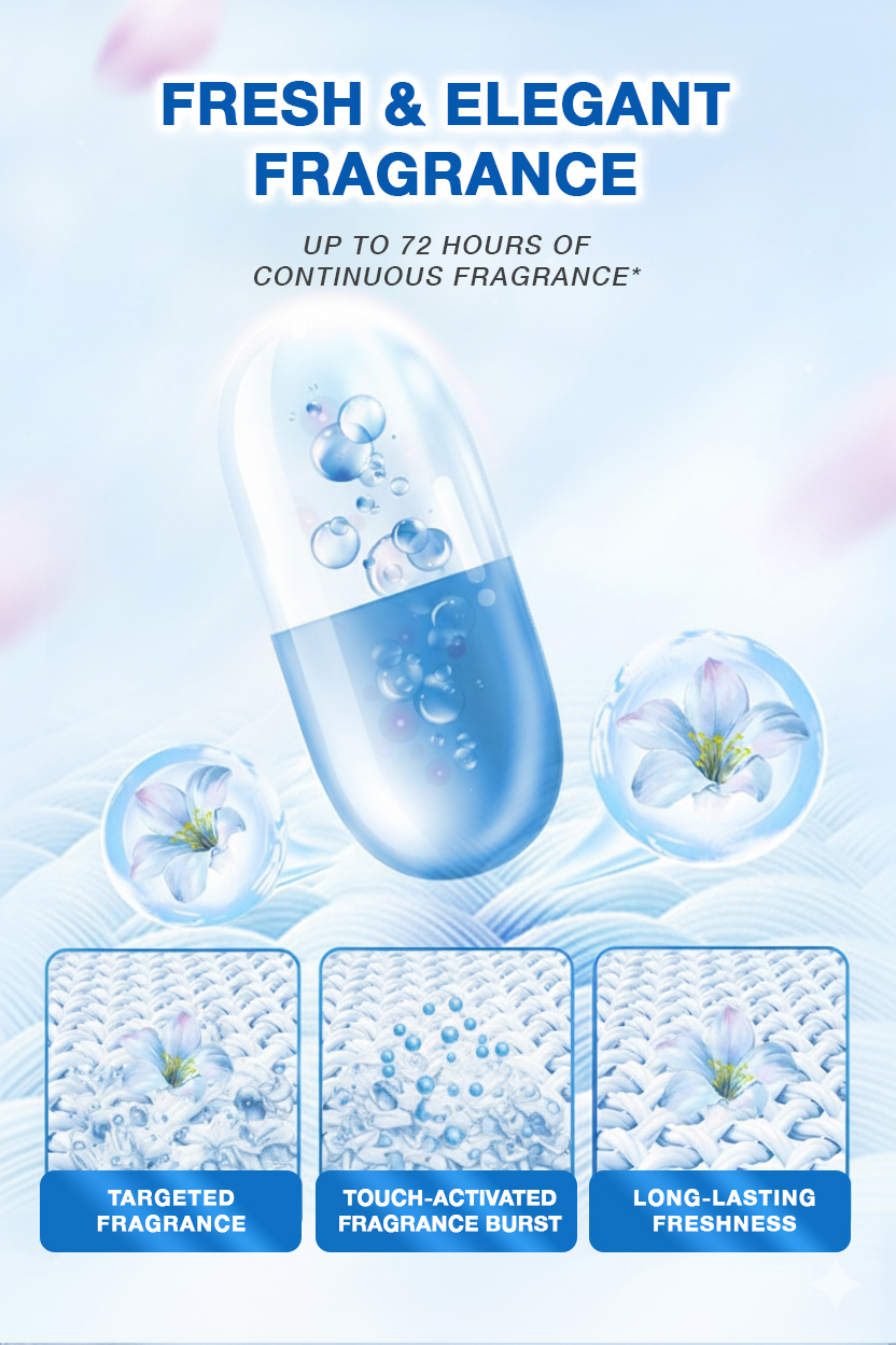 Liby Master Fragrance Natural Liquid Detergent - Bluebell Encounter (2L ...