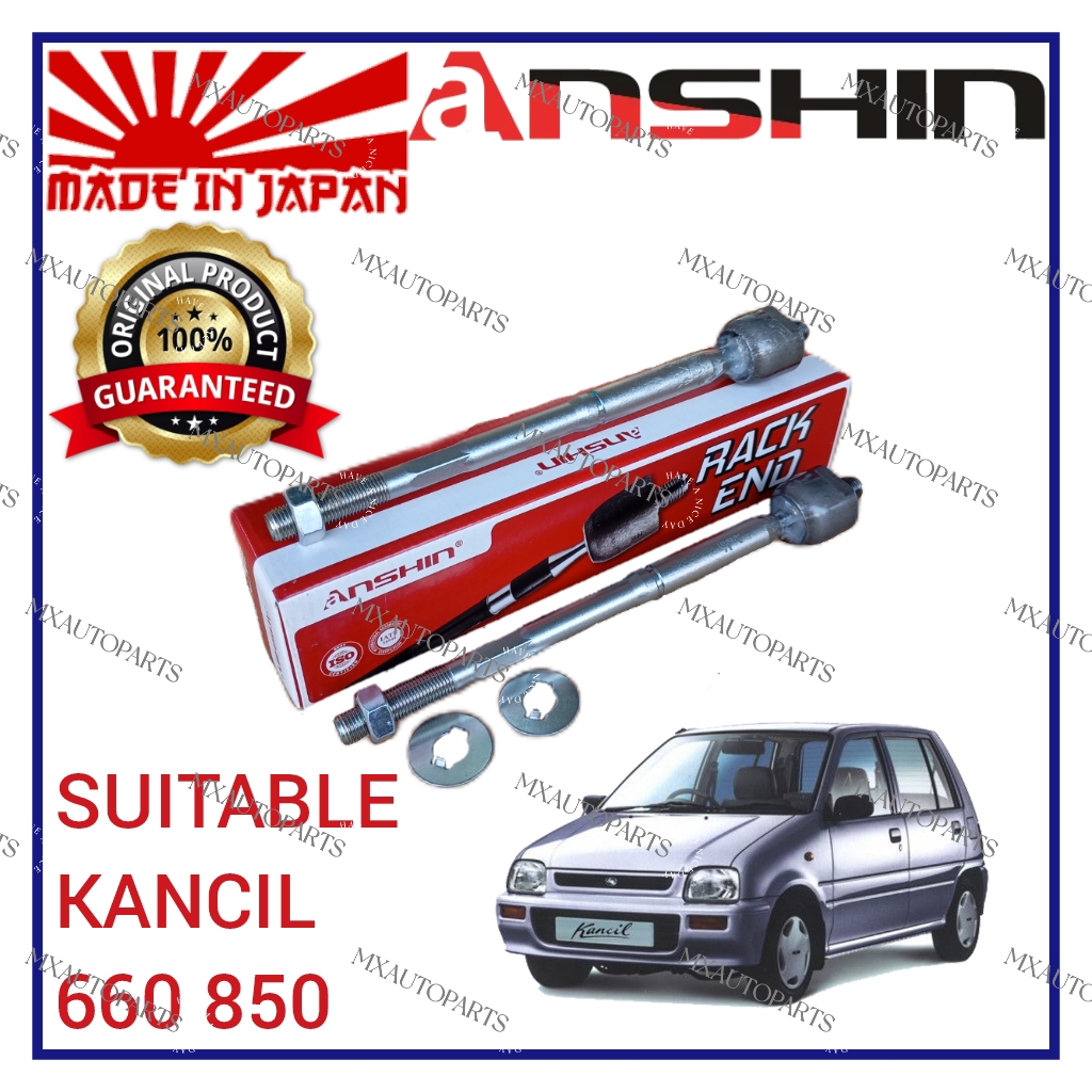 ORIGINAL ANSHIN JAPAN RACK END PERODUA KANCIL 660 850 RACK END SET ...