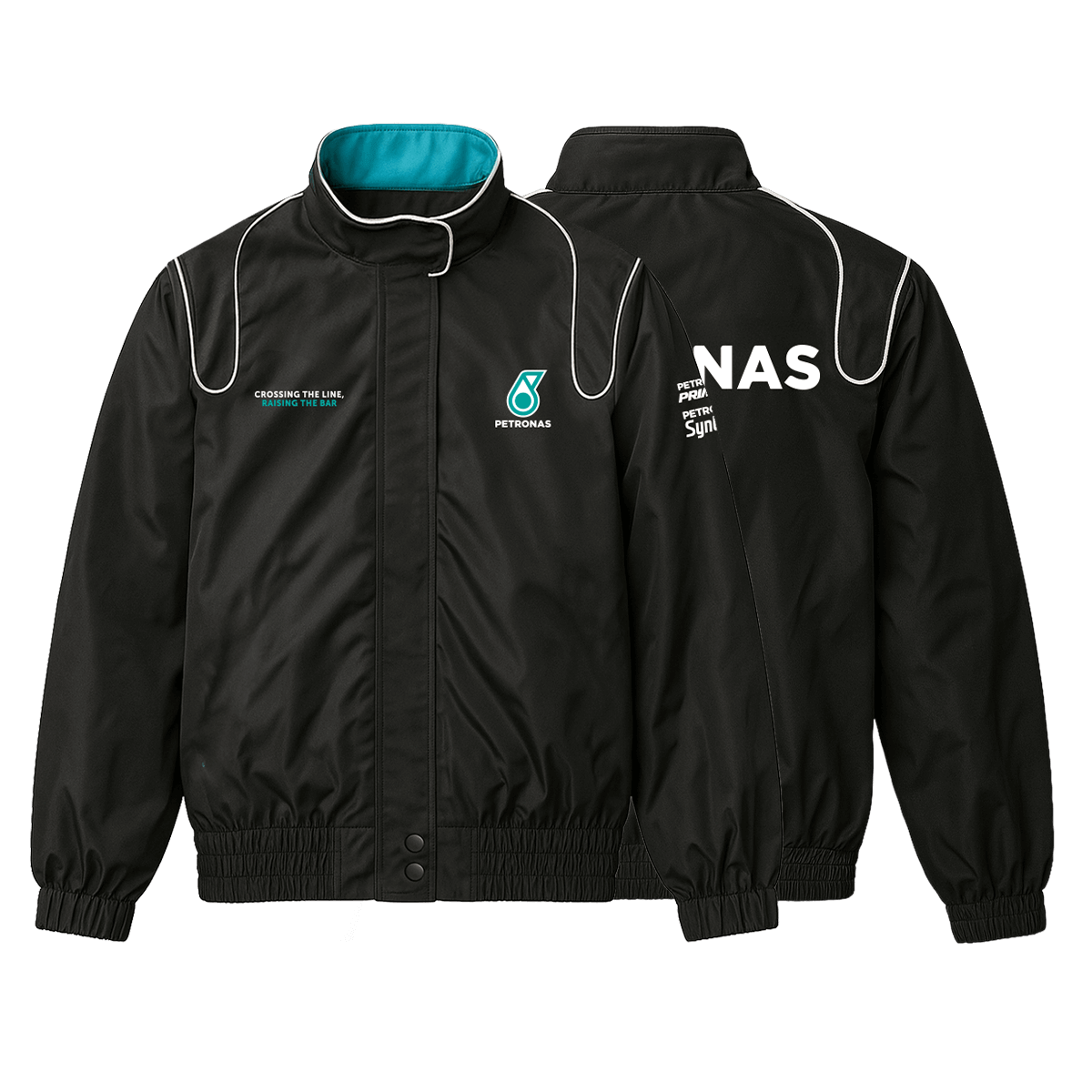 PETRONAS Motorsports Race Mode Jacket - Black | Shopee Malaysia