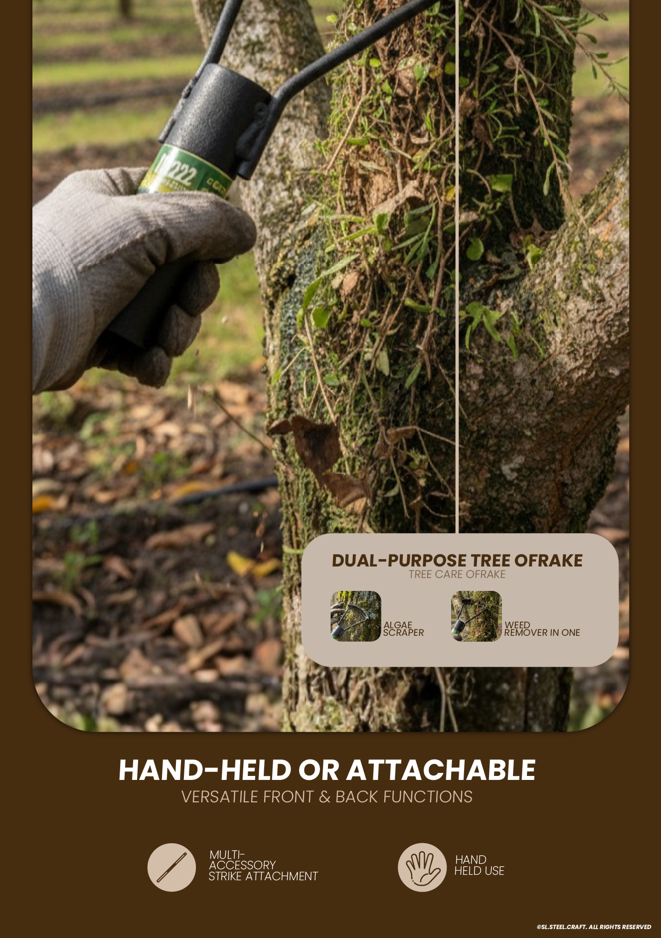 SAMLEE M2222 Gigi Rake (Metal Spring Steel) | Shopee Malaysia