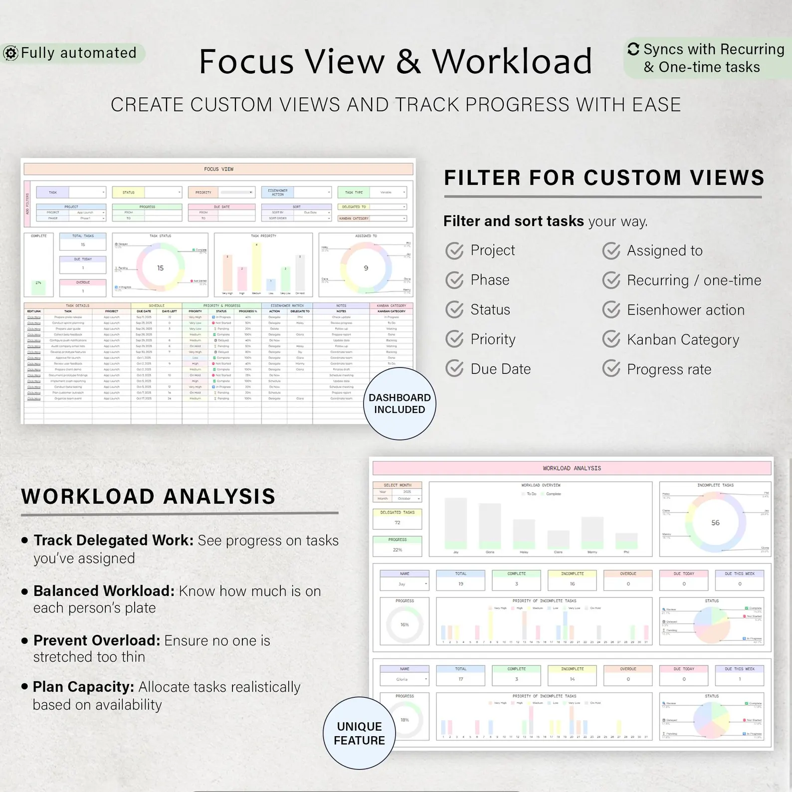 Project Management Spreadsheet Team Project Manager Template Task ...