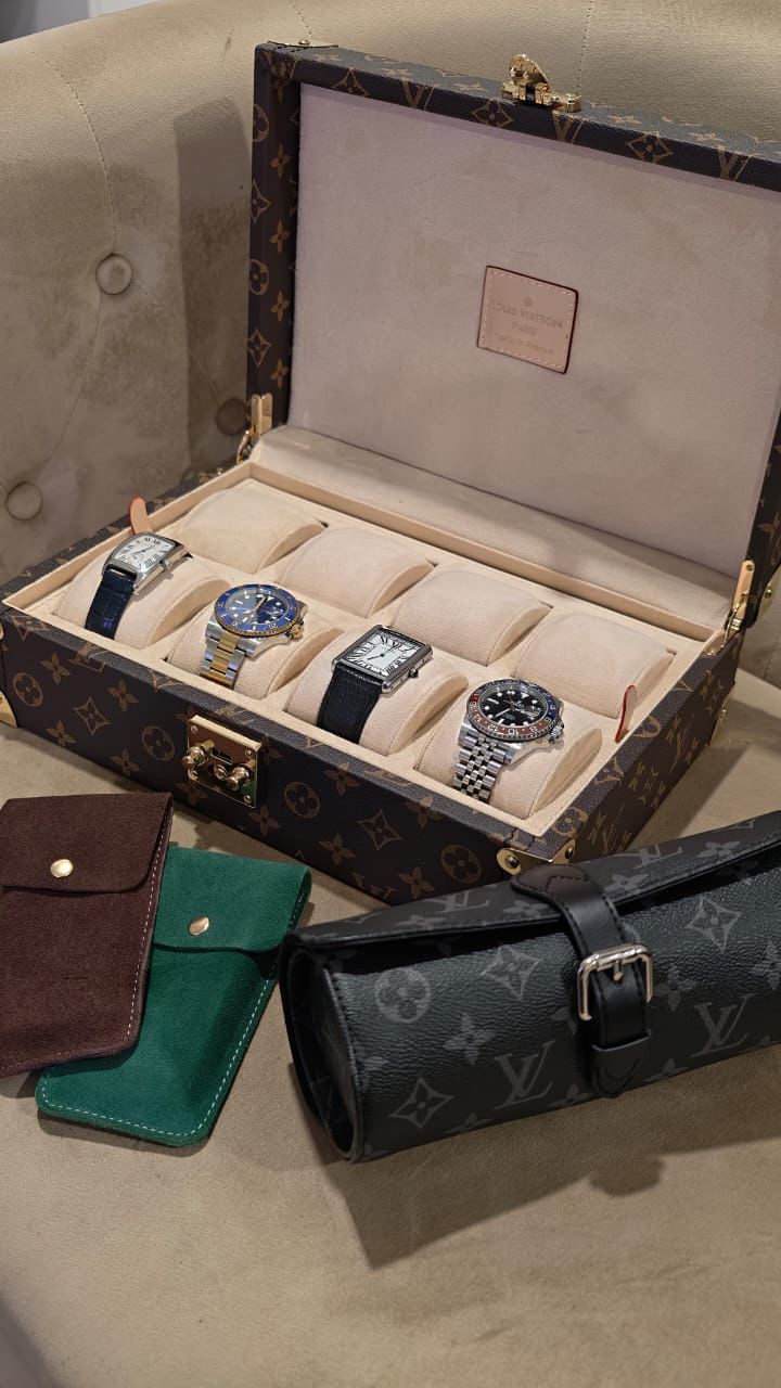 Ezego Luxury High-end watch storage box 10-bit with tray layer jewelry ...