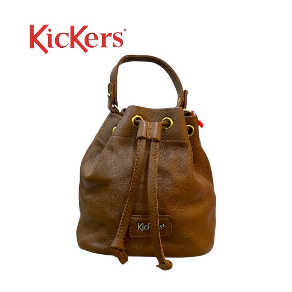 Kickers Full Leather Handbag & Sling 79506 | Shopee Malaysia