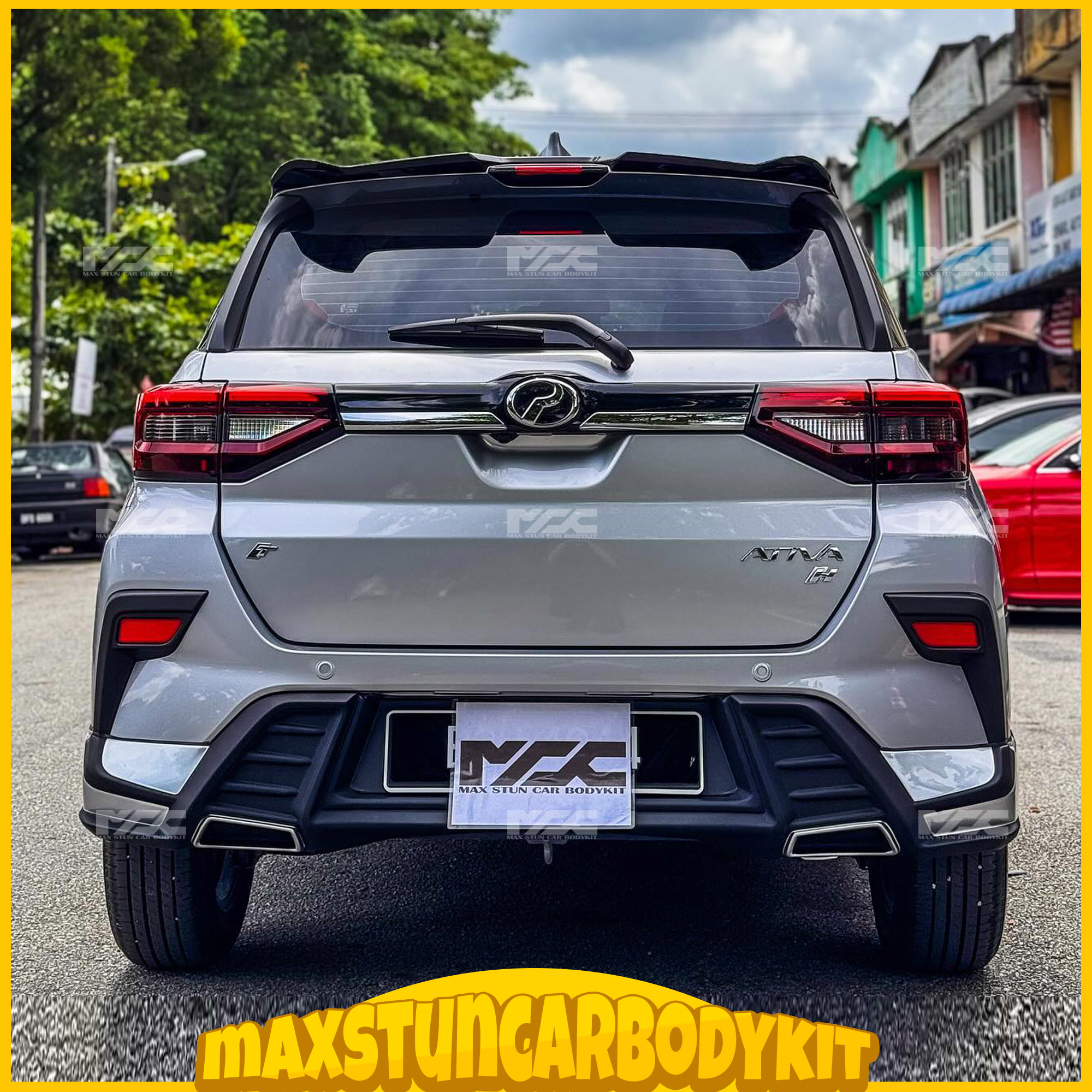 PERODUA ATIVA GEAR UP V2 FULLSET BODYKIT ATIVA GU V2 FRONT SKIRT SIDE ...
