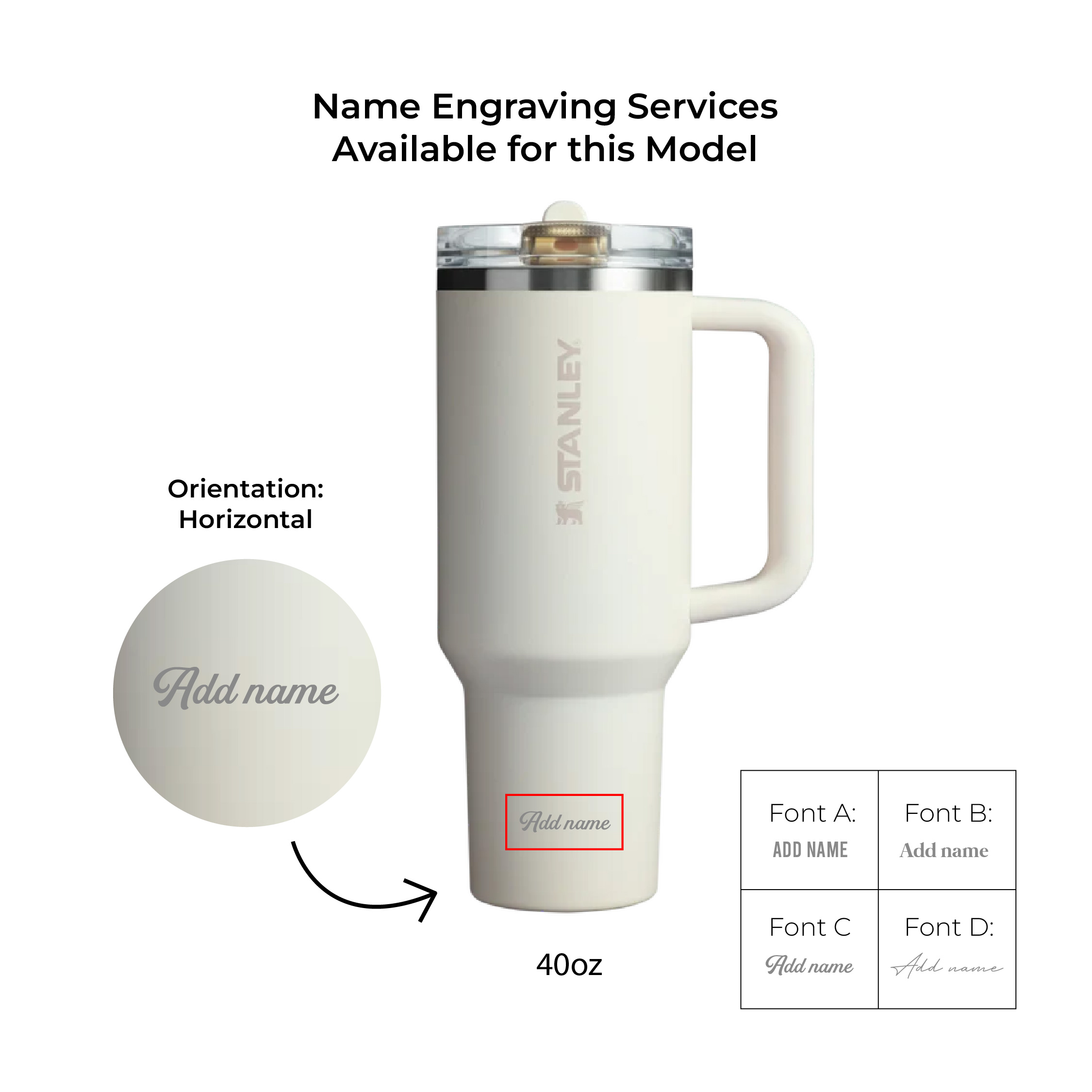 Stanley Quencher Protour Flip Straw Tumbler - 40oz [Engraving Available ...