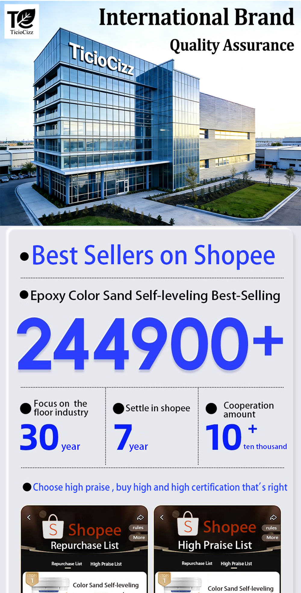 🎯10KG MY-Stock🥇TicioCizz 5 in1 epoxy flake coating epoxy floor paint ...