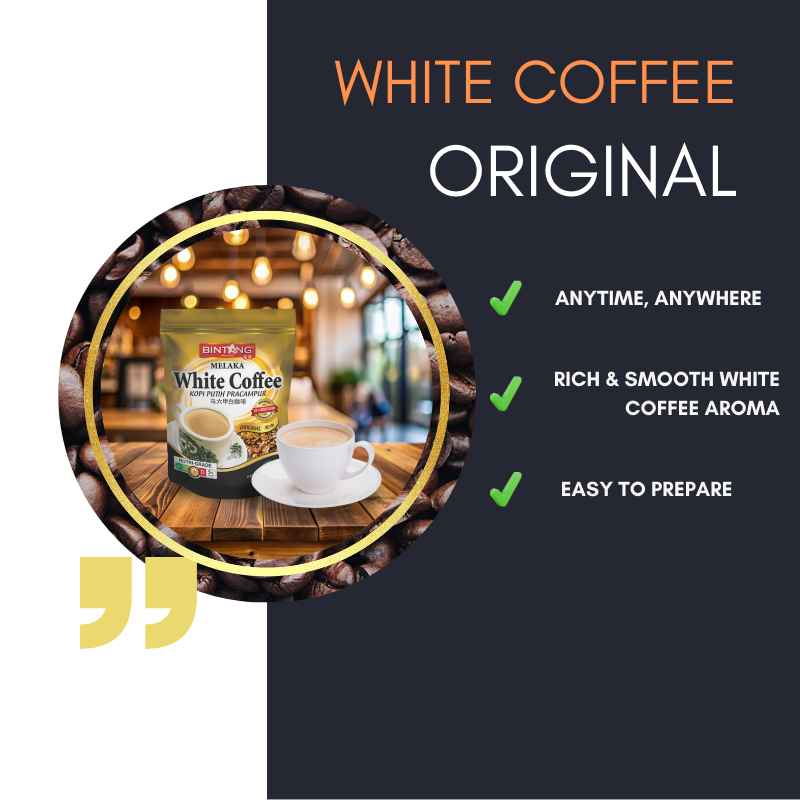 BINTANG WHITE COFFEE MELAKA (original) 36g x 12's | Shopee Malaysia