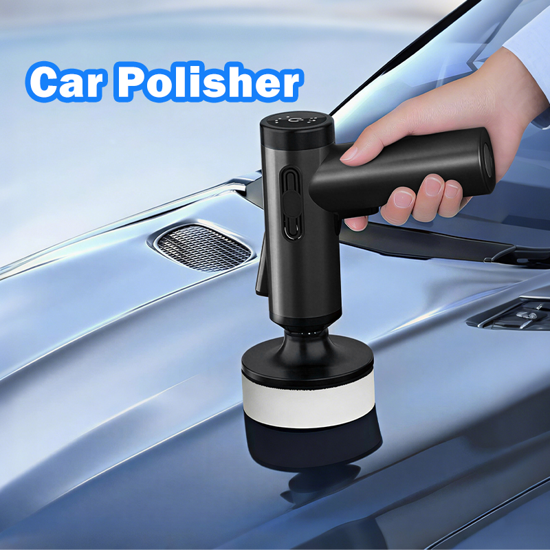 850W Electric Car Polisher 3 Gear Machine 5'' Sander Buffer Polishing ...